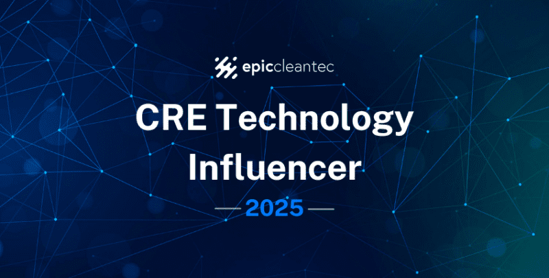 Epic Cleantec named a Globe St. 2025 CRE Tech Influencer (Globe St.) | Epic Cleantec